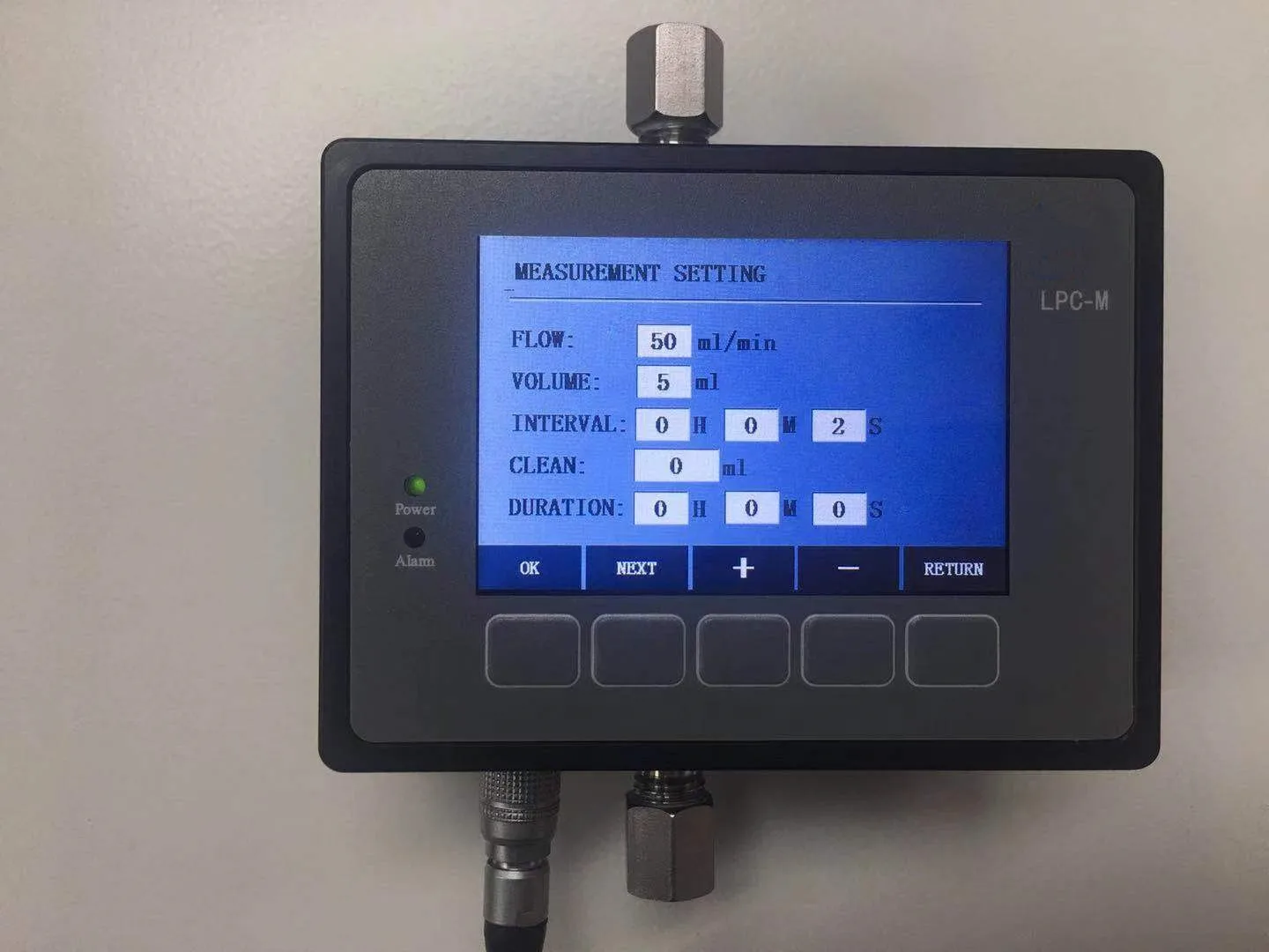 Hydraulic Oil Particle Counter - ISO4406 & NAS1638 Standards