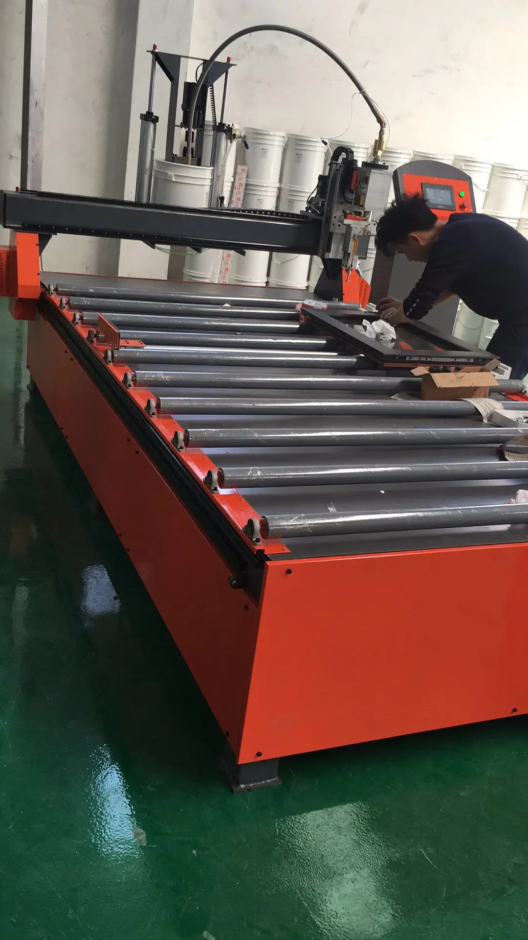 Glue Machine For Glass Doors And Windows Automatic Cnc Glue Machine ...