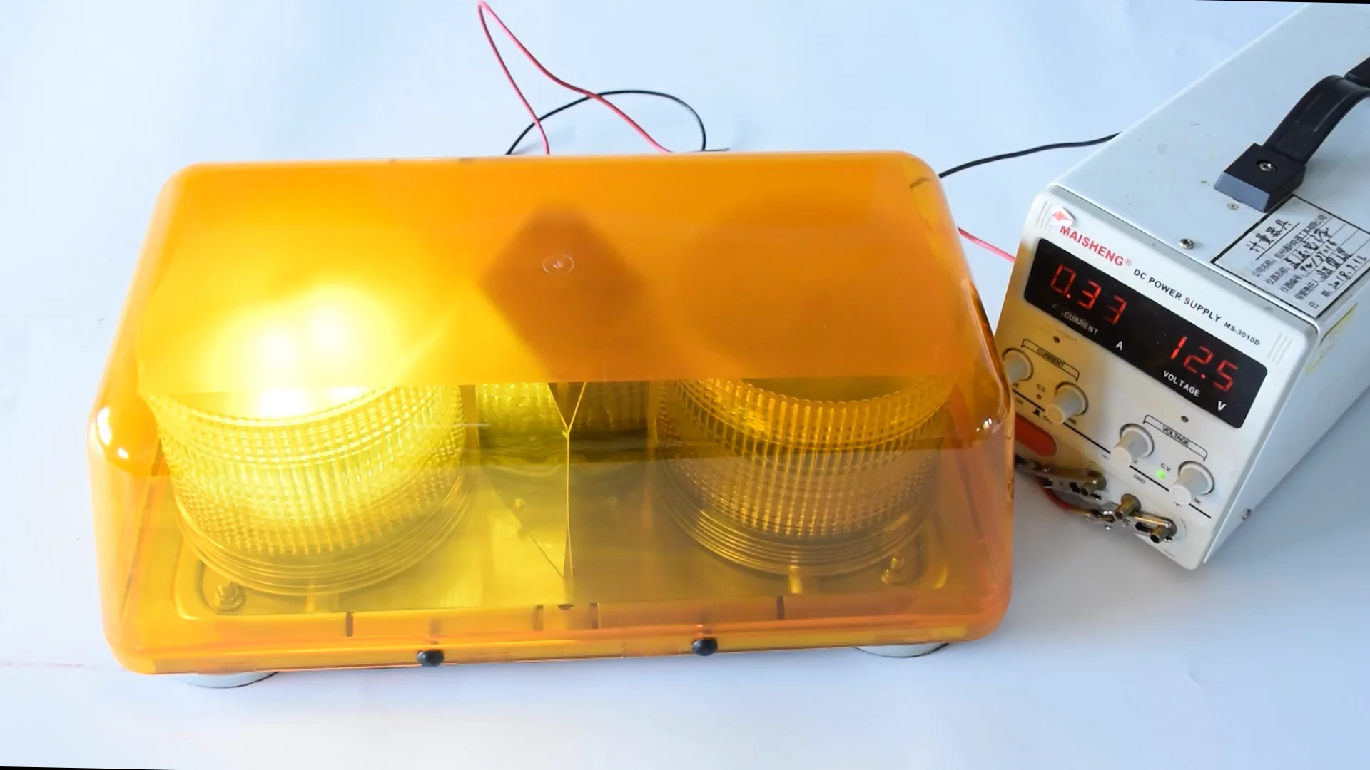 Amber/yellow Roof Top Emergency Strobe Lights Mini Bar For Cars Trucks ...