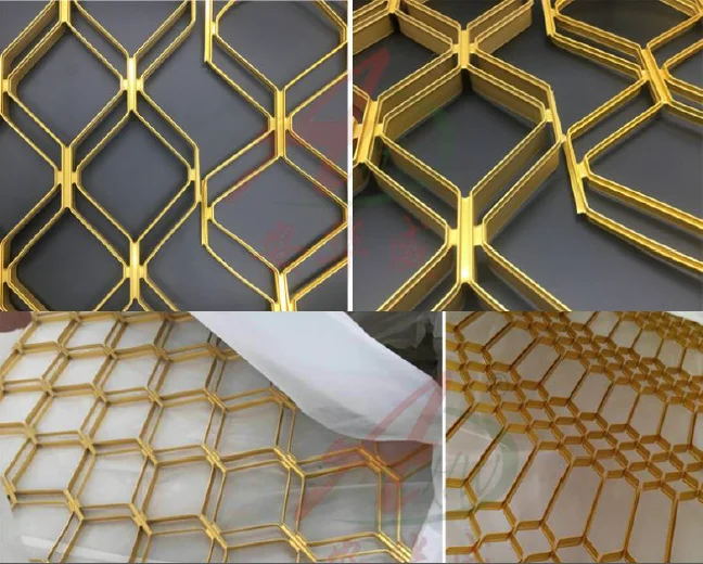 Aluminum Mesh Grille Window - Secure & Stylish Protection