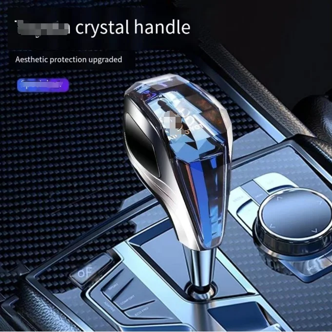 Cars Modified LED Automatic Crystal Gear Shift Hair Light Shift Head ...