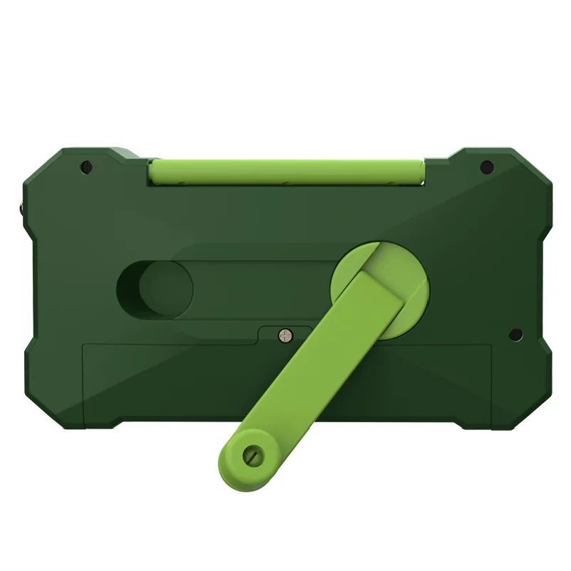 Outdoor Camping 10000mah Hand Generator Solar Power Generator Led ...