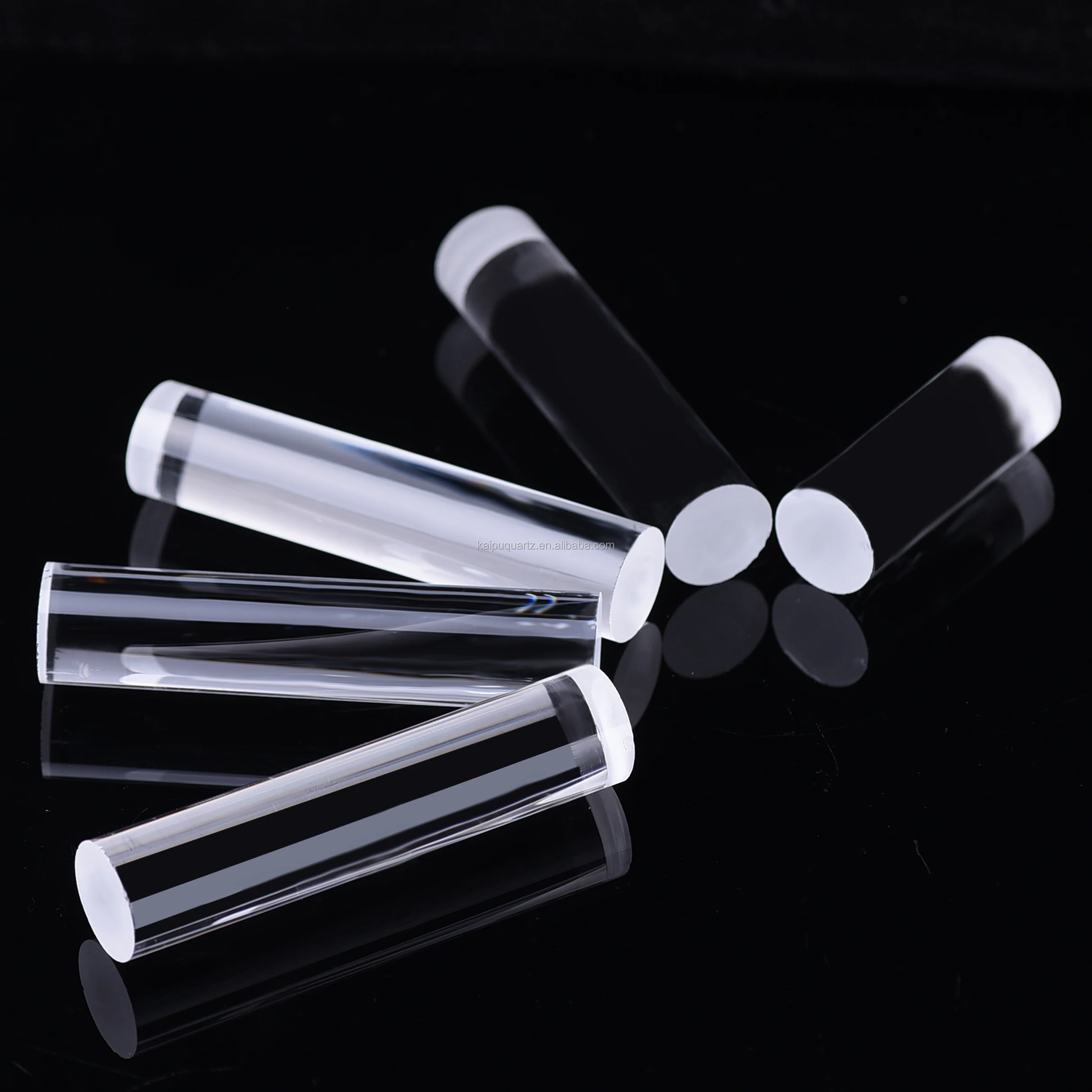 Hot Sell Quartz Rod Heat Resistance Fused Ge214 Quartz Rod With Low ...