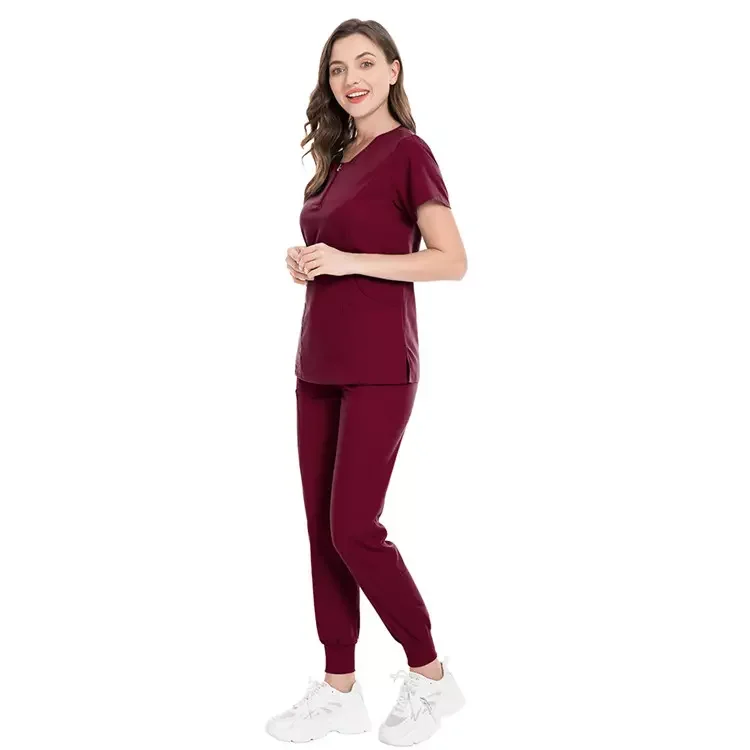 Wholesale Doctor Nurse Uniforms Scrubs Sets Top - OEM