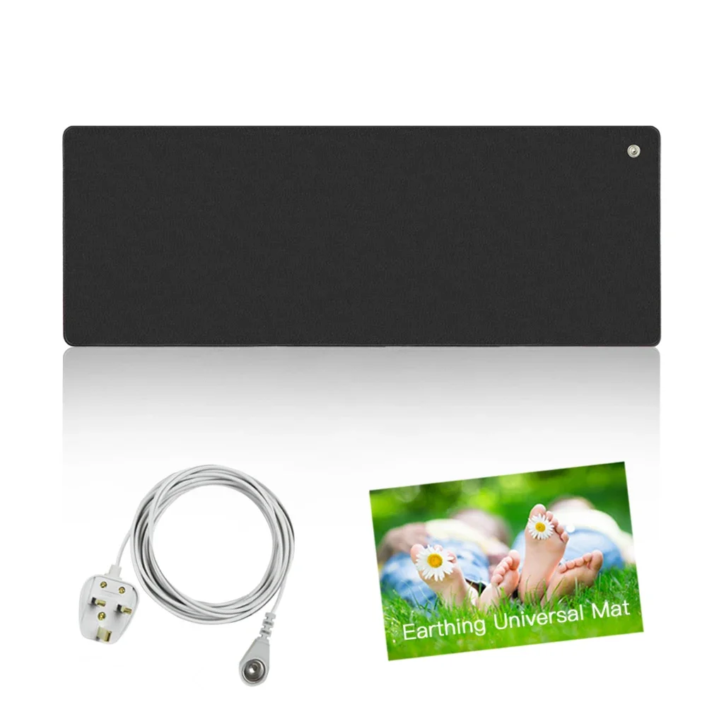 PU Leather Sheet With Cord EMF Shielding Sleep Therapy Bed Cover OEM ...