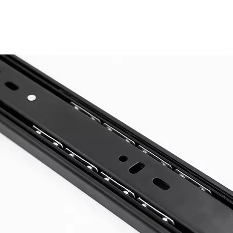 17mm 2 Sections Mini Drawer Slide For Furniture Ball Bearing Slide Rail ...