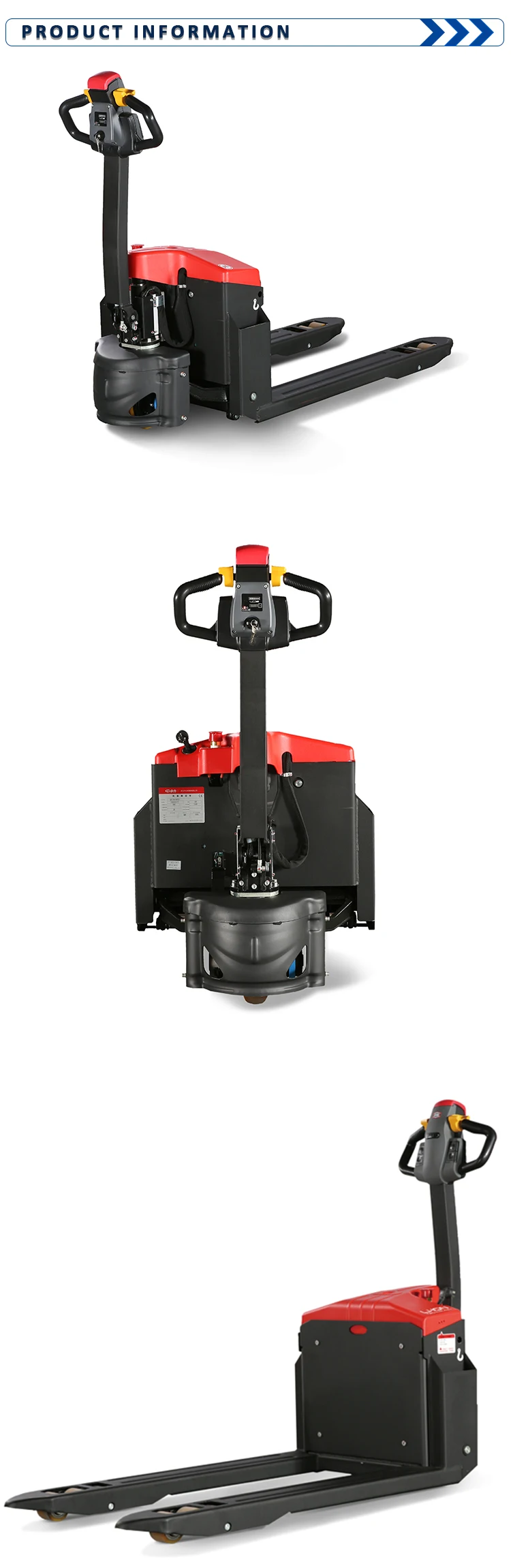 2 Ton Electric Pallet Jack Everlift Electric Pallet Jack Ride On Pallet ...