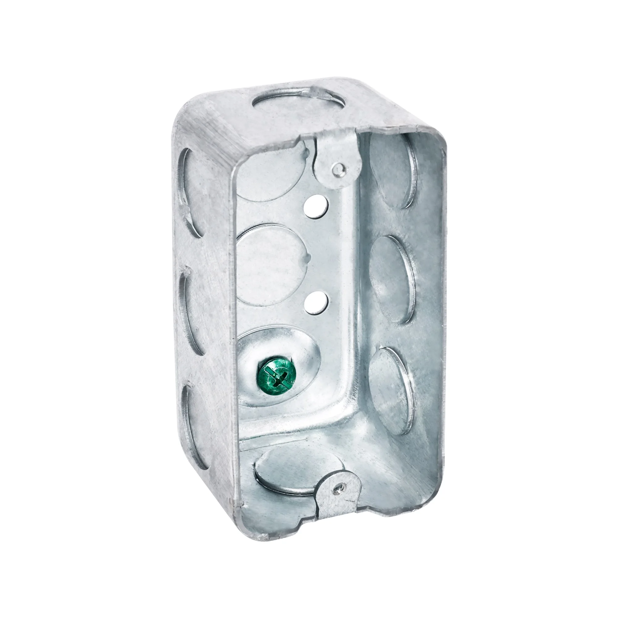 4*2 Handy Box-drawn With Conduit Kos 1-7/8" Deep Raised Ground - Buy 4 ...