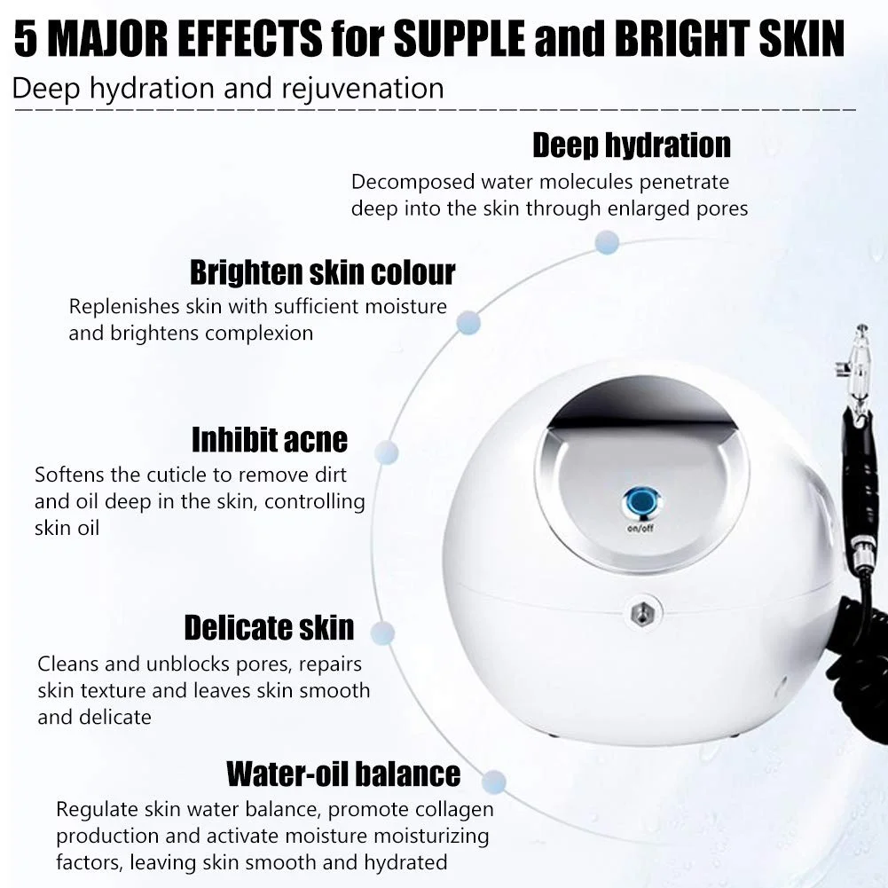 Portable Jet Peel Oxygen Facial Beauty Machine Oxygen Water Jet Skin ...