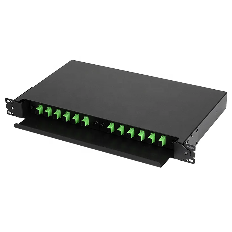 Fiber Optical Patch Panel Sc/apc Interface 12 Port Single Mode With ...