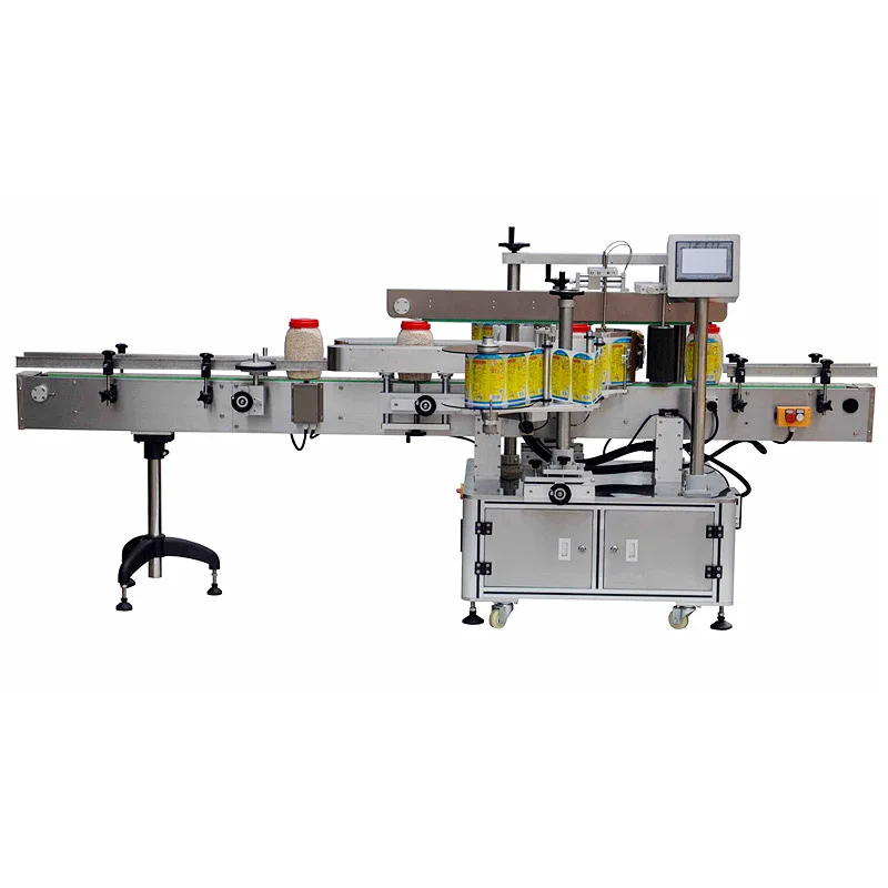 Flat Bottle Double-sided Labeling Machineoil Drum Labeling Machinetwo ...