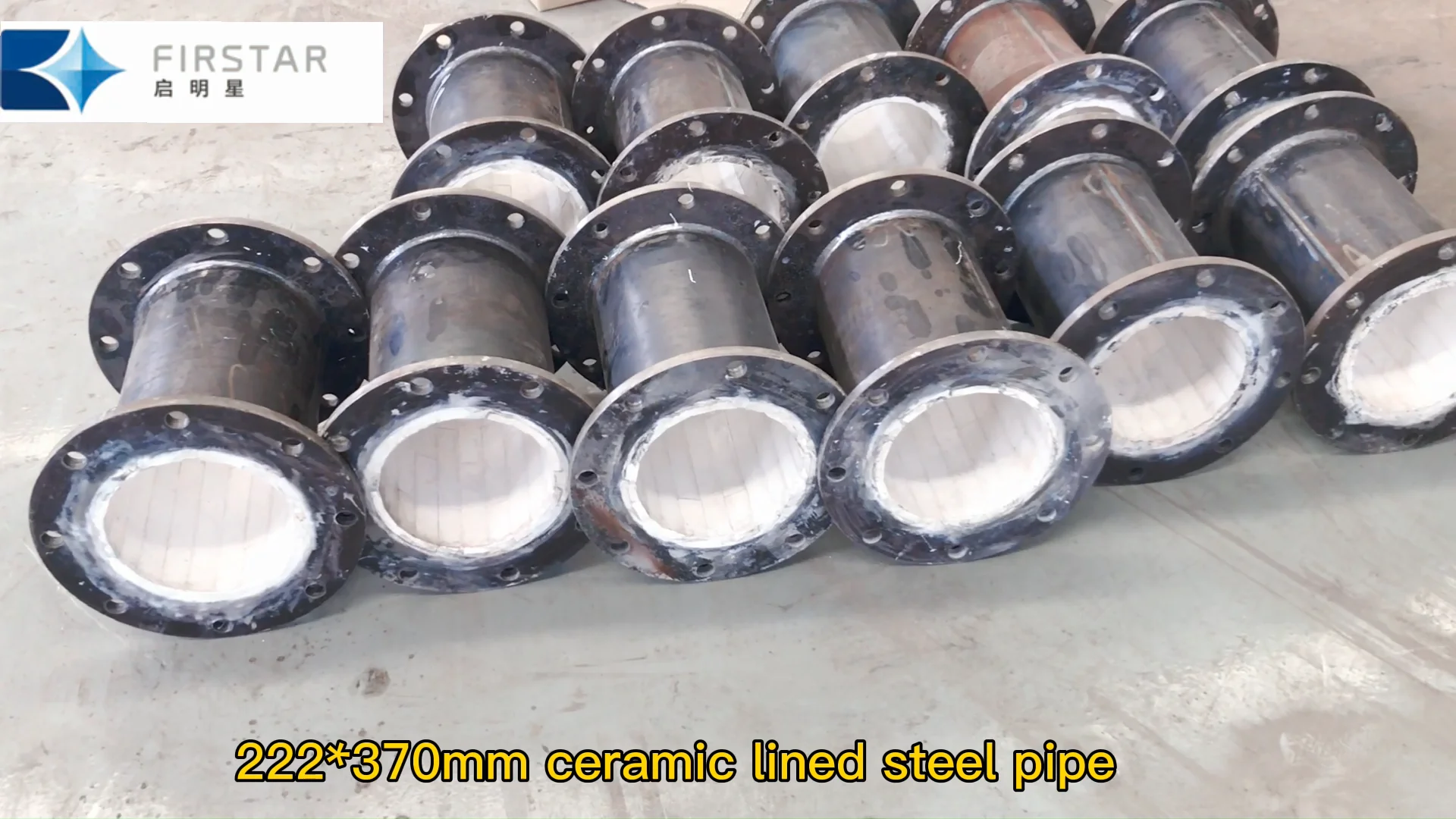 Ceramic Lined Bend Pipe 95% Alumina Ceramic Lined Pipe Ceramic Tube ...