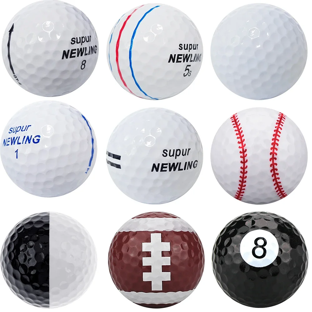 2 3 4 Piece USGA Conforming Custom Urethane Soft Tournament Golf Ball ...