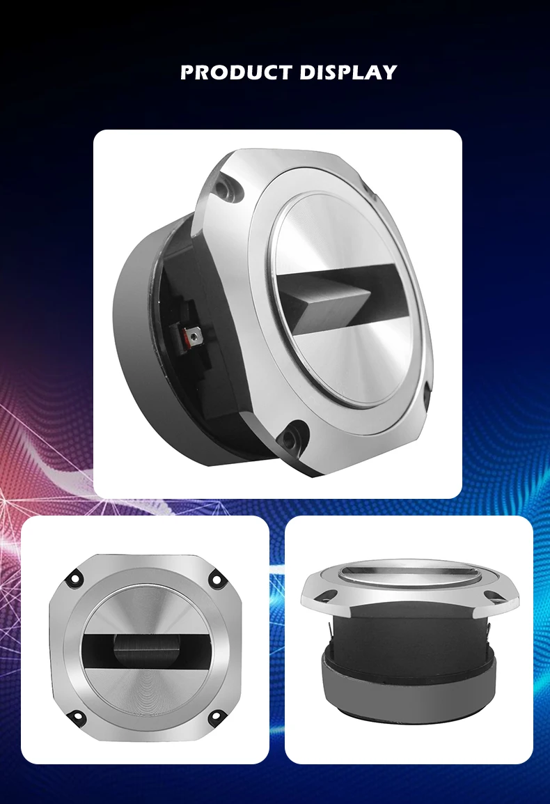 VANDER AUDIO Super Bullet Tweeter - 500W 4 Inch Speaker