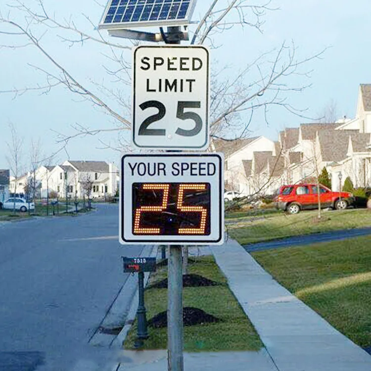 Outdoor Traffic Led Radar Speed Limit Sign - Buy Radar Speed Limit Sign ...