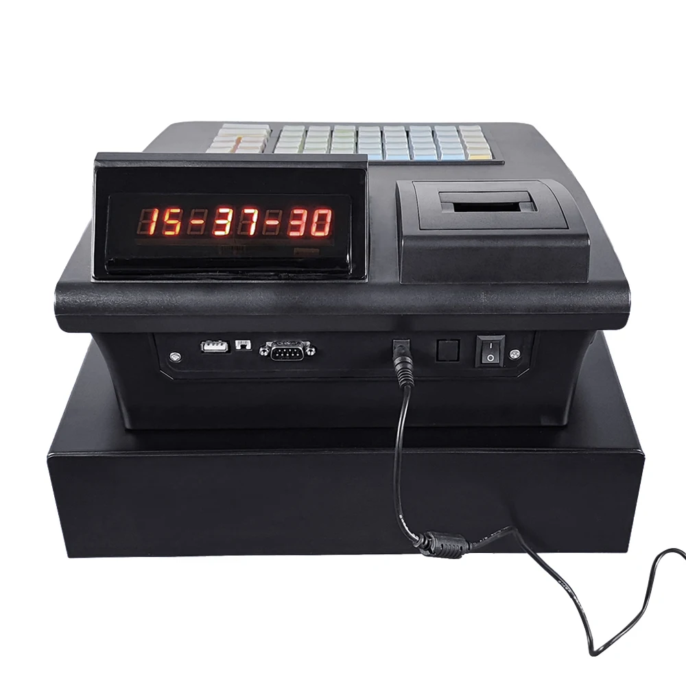 Quick Use POS System Cash Register RS232/USB Port 2.8 Inch Display