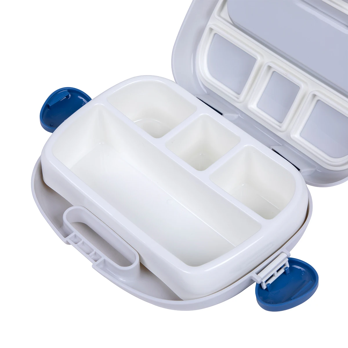 Easy To Use Multifunction School Divided Lunch Bento Box Containers ...