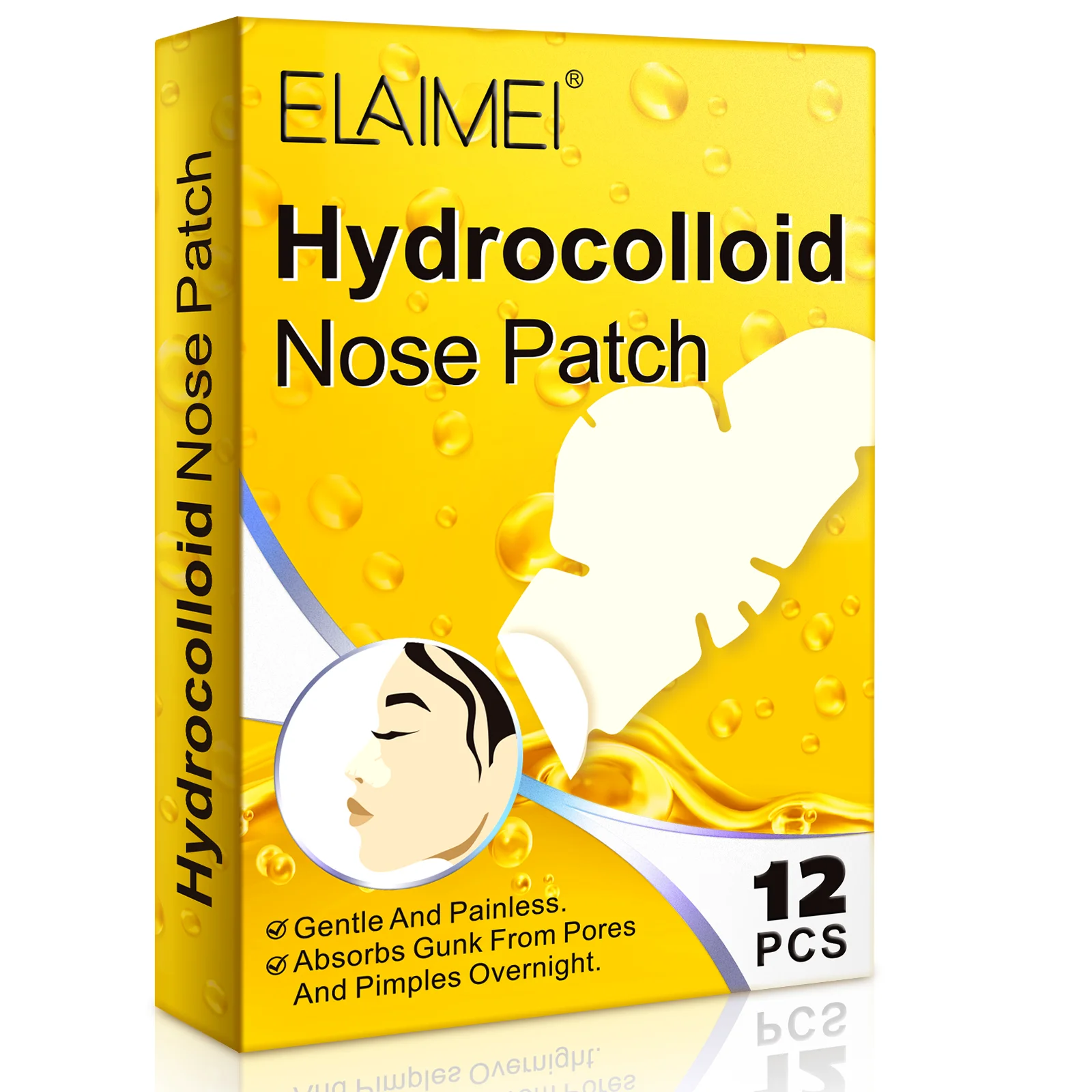 Elaimei Blackhead Remover Hydrocolloid Nose Patches