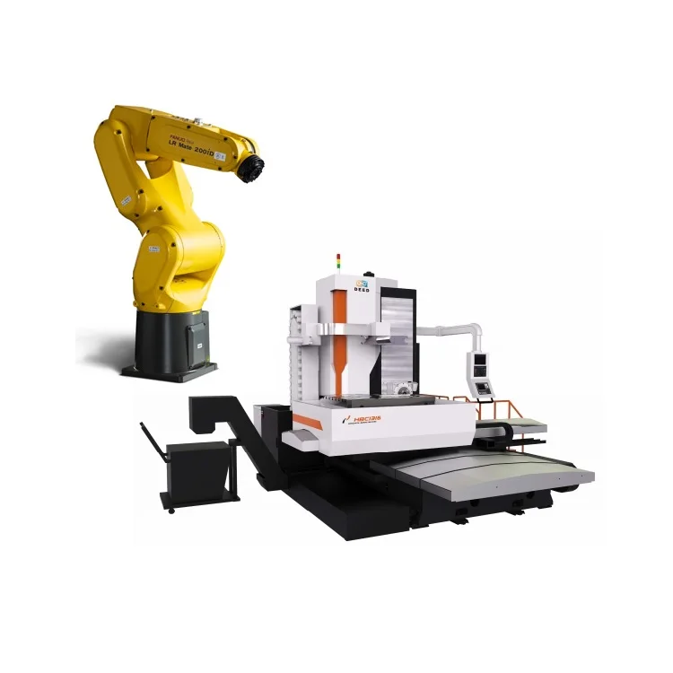 Fanuc Robotic Arm 6 Axis Lr Mate 200id With Customized Machine Tool For ...