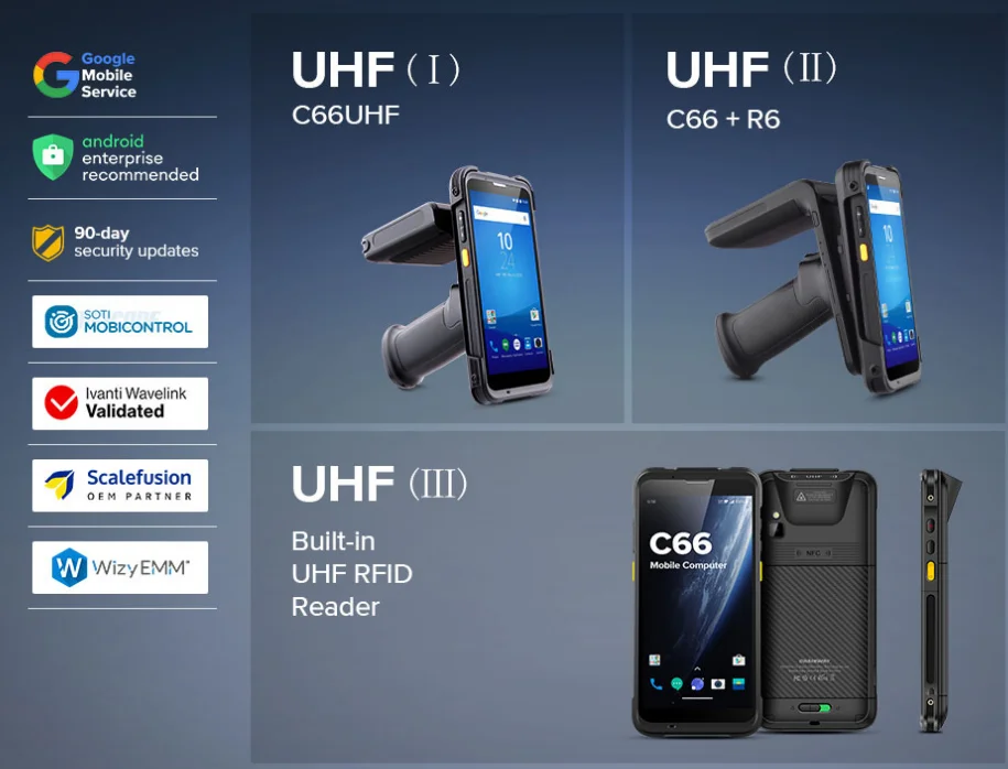 Chainway C66 UHF RFID Tag Reader - Efficient & Reliable