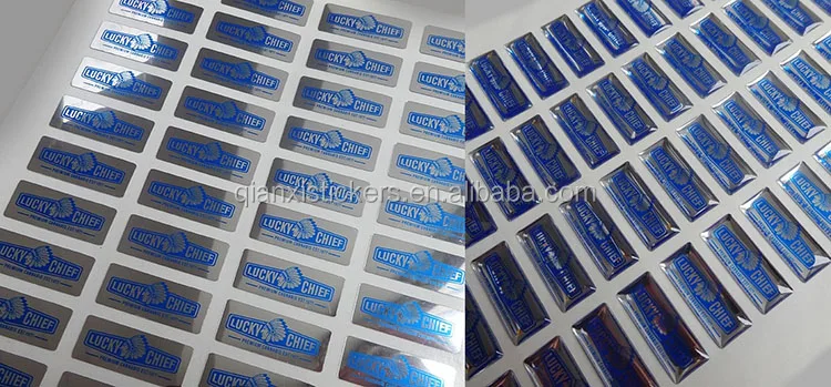 Custom 3d Embossed Gel Labels Soft Plastic Brand Logo Epoxy Resin Domed ...