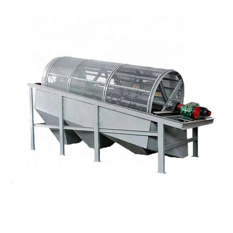 Rotary Vibrating Soil Composting Sieve Efficient Separation Equipment ...