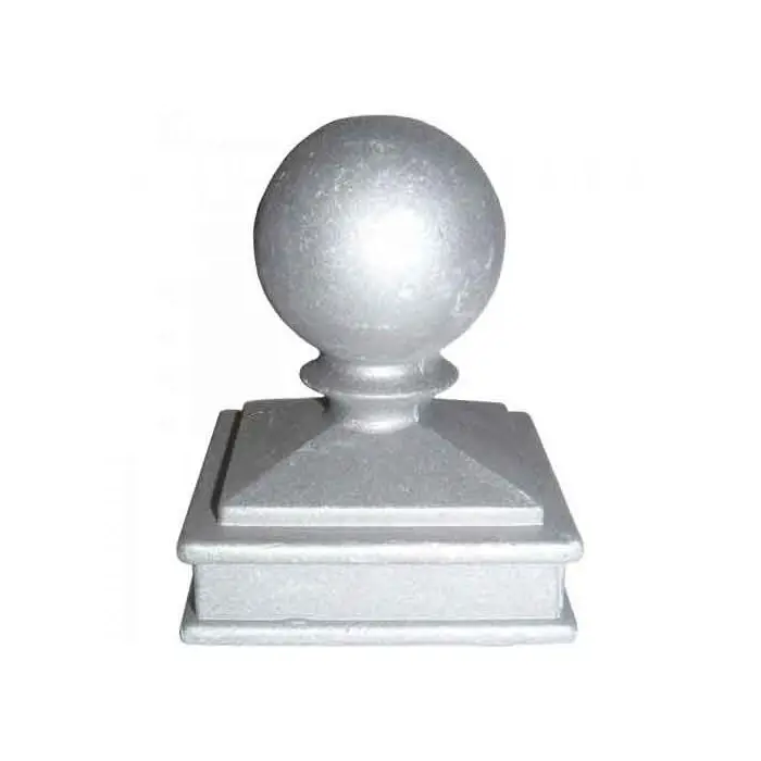Quality 2 Inch Aluminum Ball Cap Ornamental Fence Post Cap - Buy Post ...