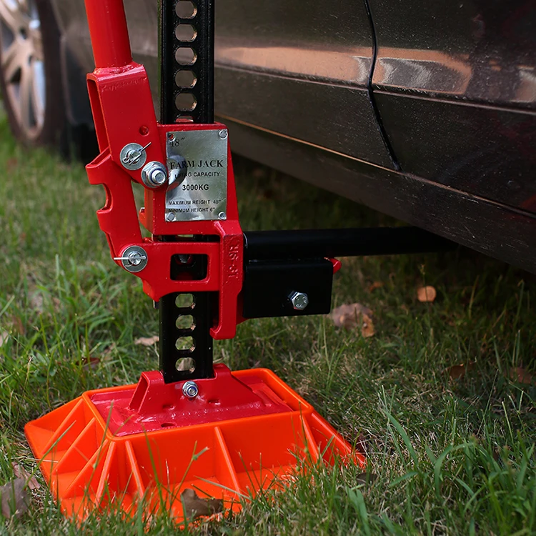 4x4 off Road 3T Capacity Heavy Duty Nylon Farm Jack Base