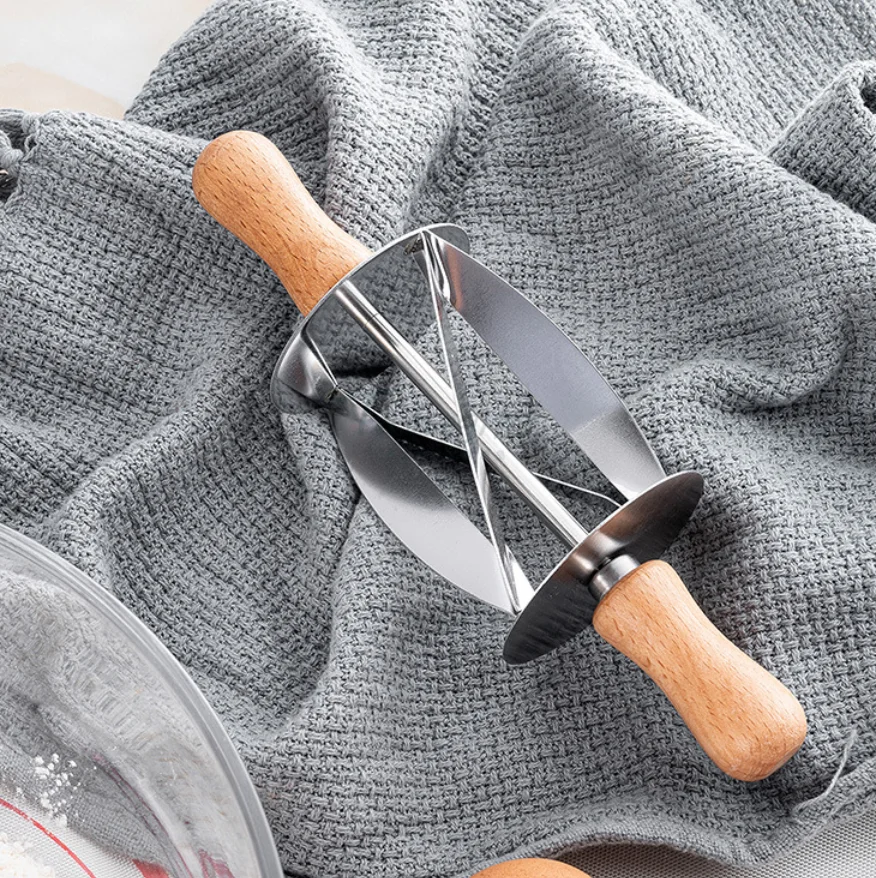 Croissant Pastry Tool Croissant Pastry Cutter Roller Stainless Steel ...
