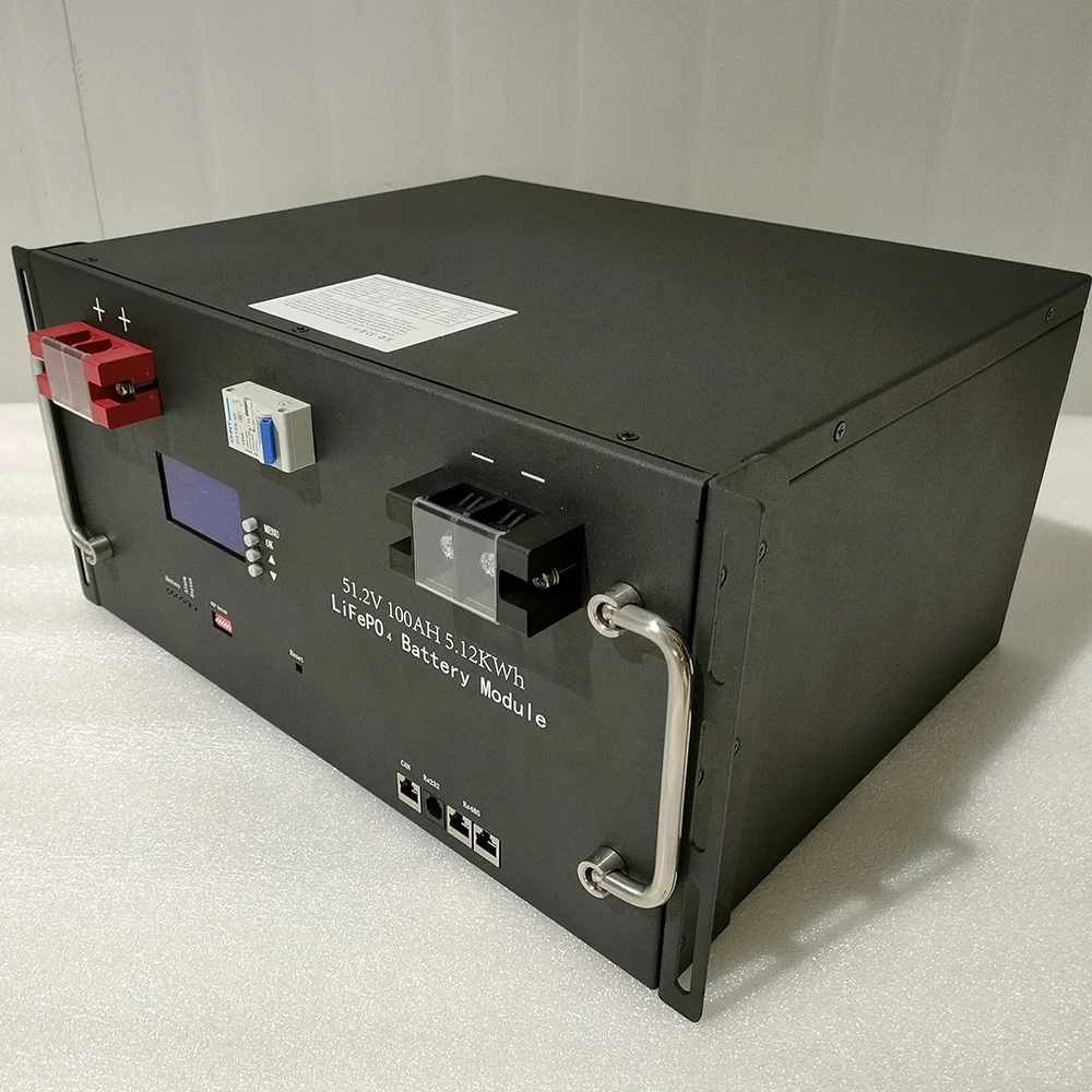 5.12 KWH, Rack Mounted Telecom ESS Battery