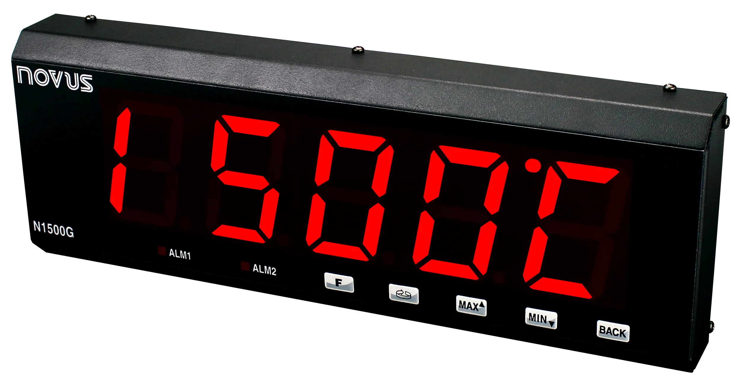 N1500-lc Load Cell Panel Meter. 2 Relays + 4-20 Ma,96x48 Mm Measure ...