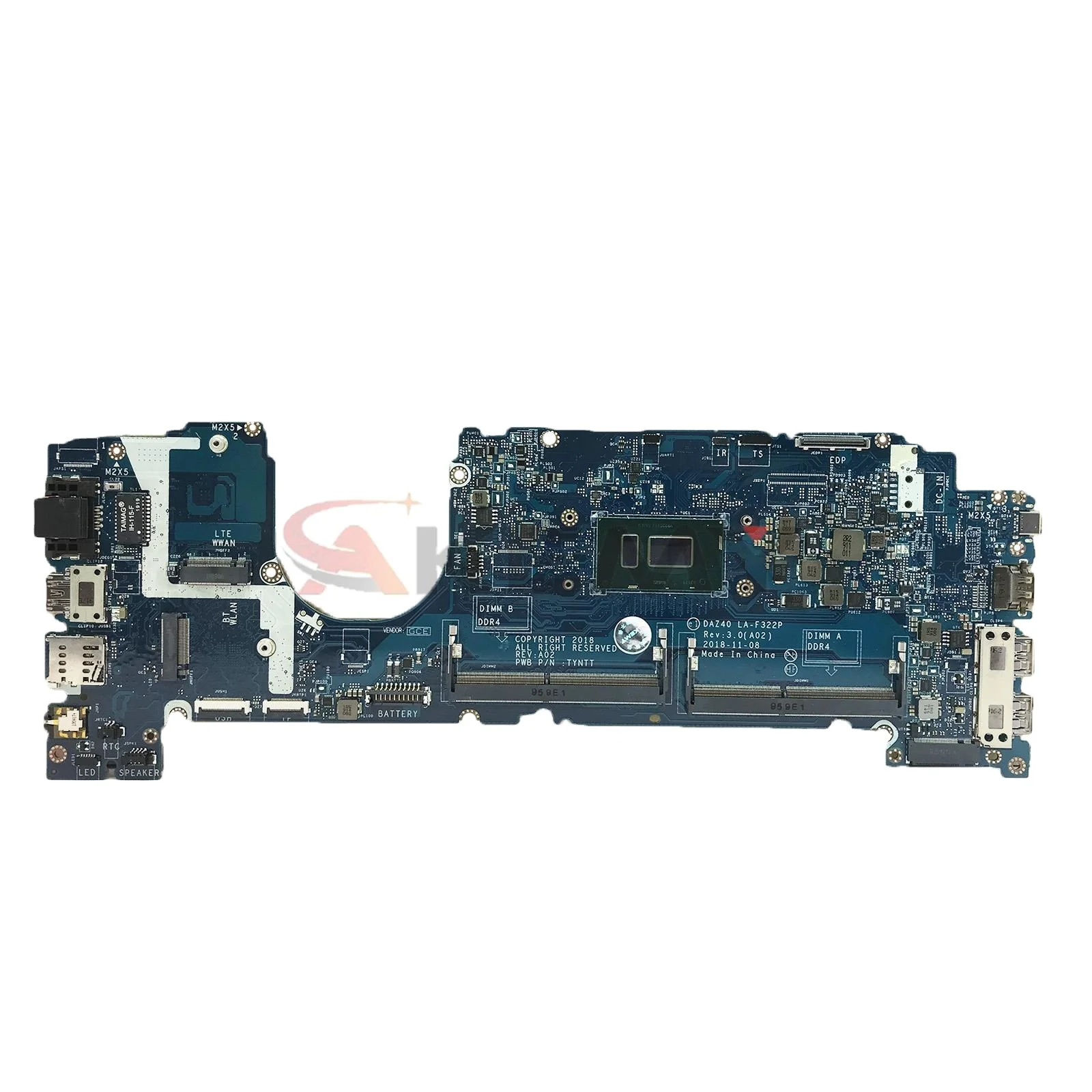 Dell Latitude 7490 Laptop Motherboard