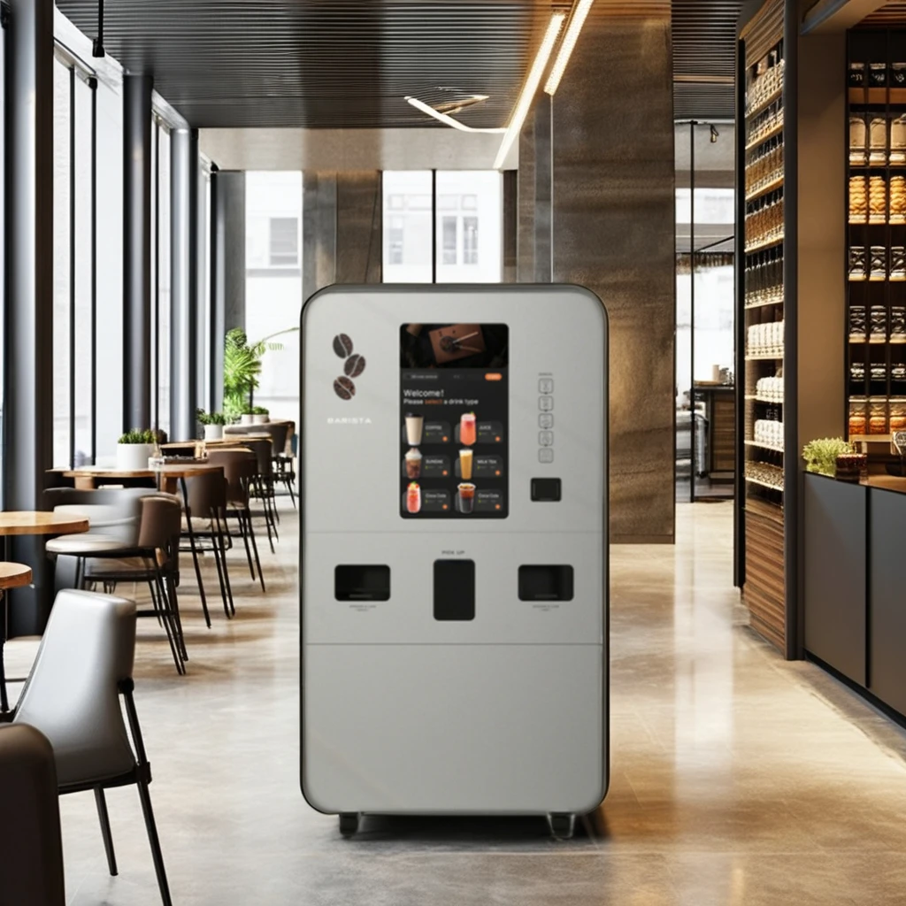 Loyalsuns Slim Coffee Vending Machine - Convenient & Efficient