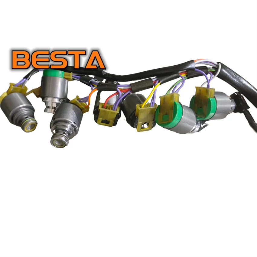 5hp19 Transmission Solenoids Kit With Wire Harness For Bmw Audi Prosche ...