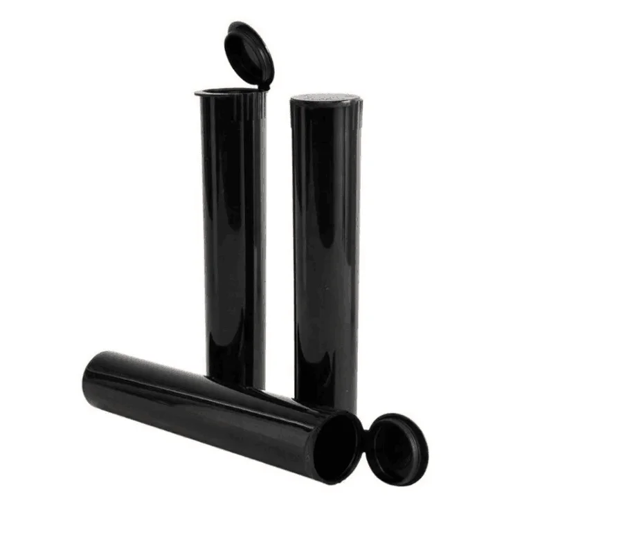 Custom Cones Packaging Pop Top Tube Container Child Resistant 116mm ...