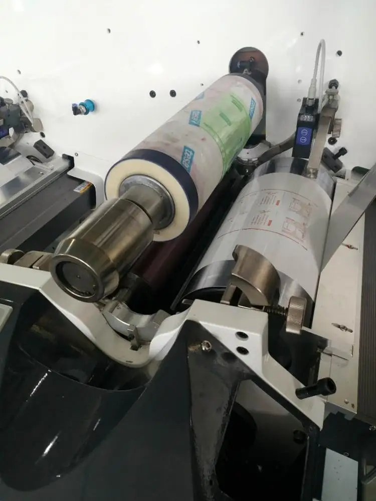 4 Color Automatic Reel to Reel Flexo Film Label Printing Machine