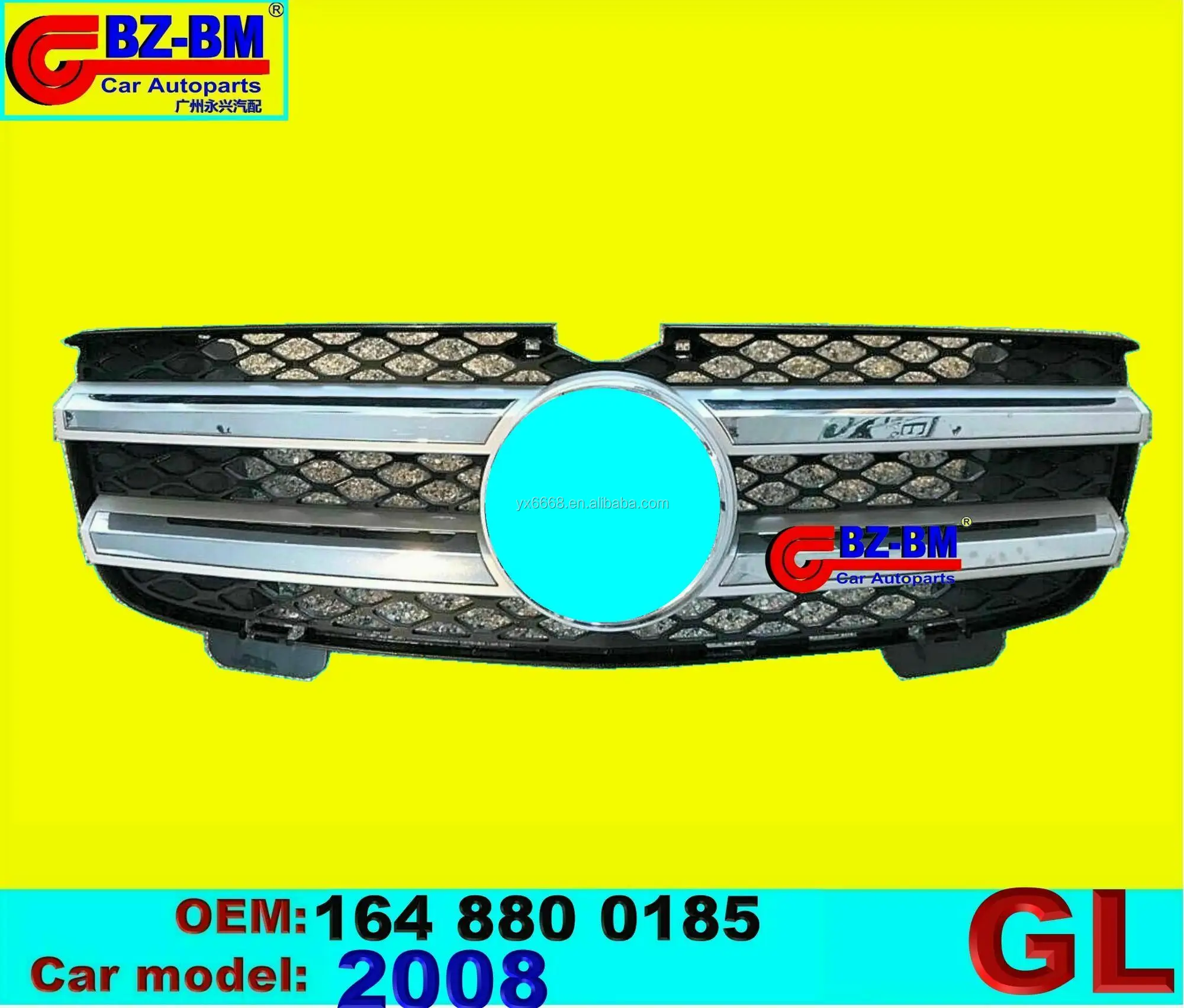用于奔驰 W212 W213 W205 W164 W166 W204 Gtr 格栅 Glk 2048800083 的钻石格栅 - Buy ...