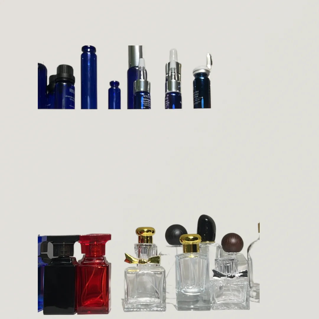 Luxury Cylinder Parfum Botol 30ml 50ml 100ml - Heavy Base Glass