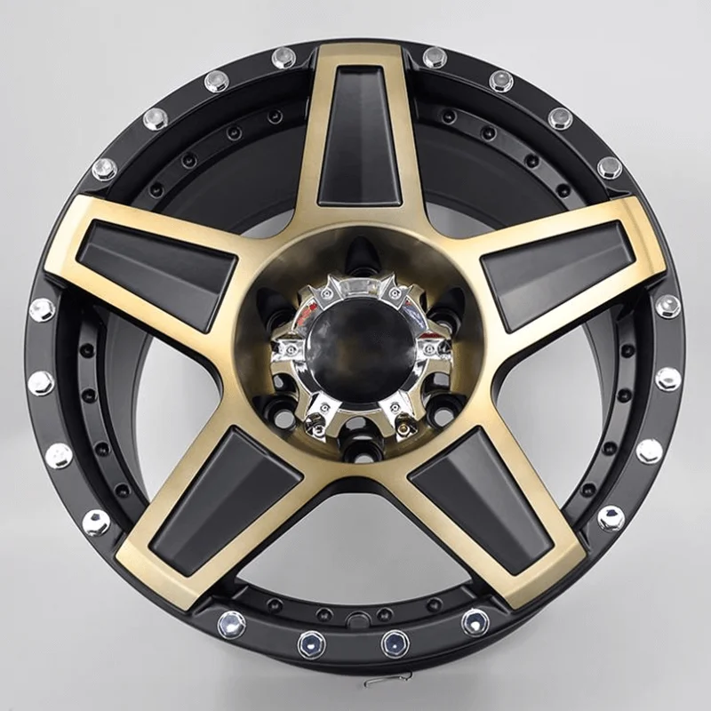 4runner Fj Cruiser Tacoma Fortuna 16 인치 17 인치 4*4 바퀴 림 오프로드 휠 5*139.7 6 ...