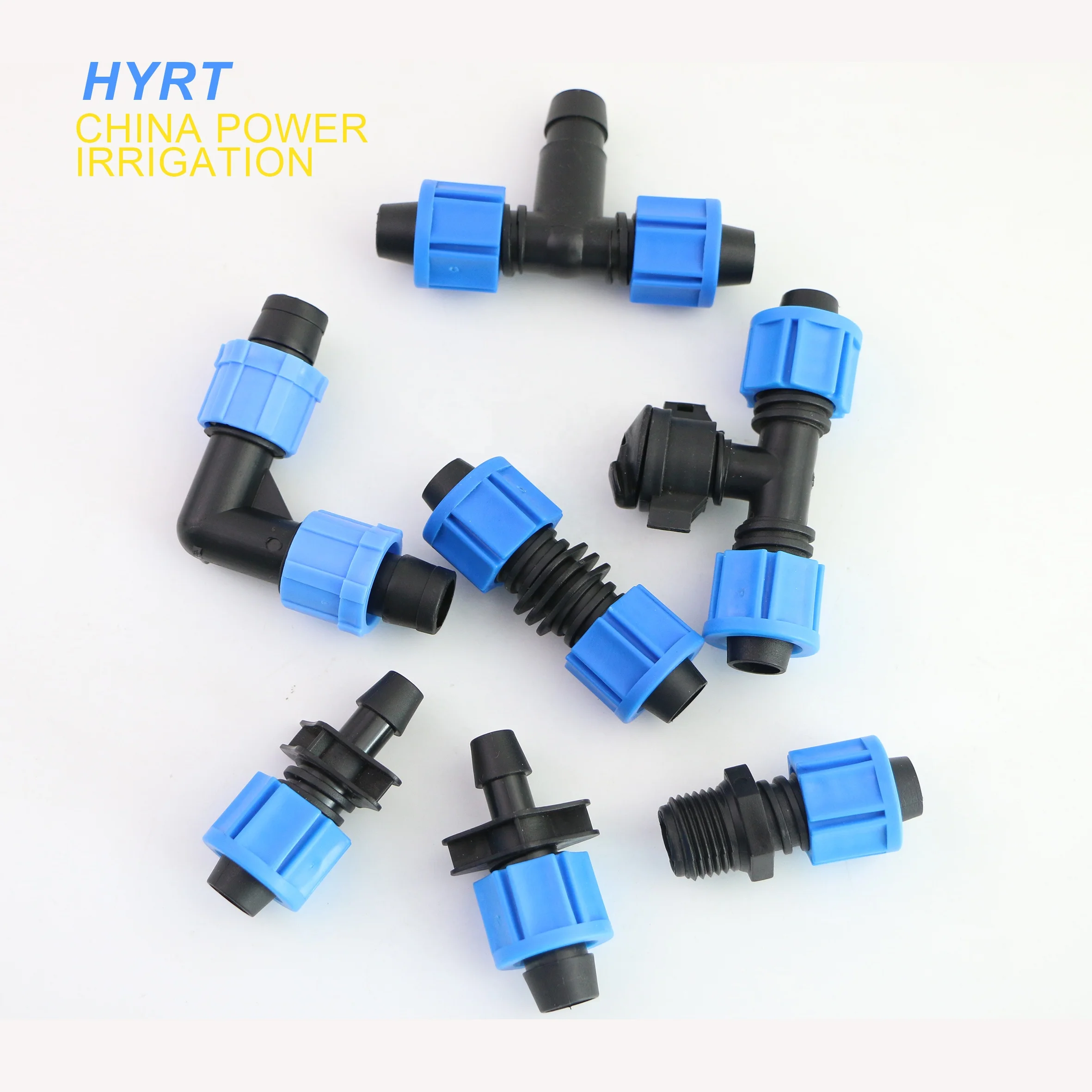 HYRT Drip Irrigation System Plastic Drip Tape Fitting Agriculture Tool for Farm Irrigation ...