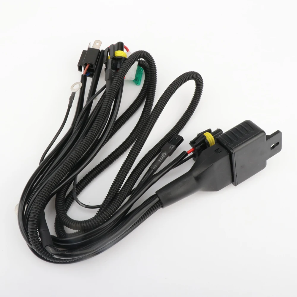 DMEX H4-3 HID Wire Harness - 35W/55W Projector Lens Controller