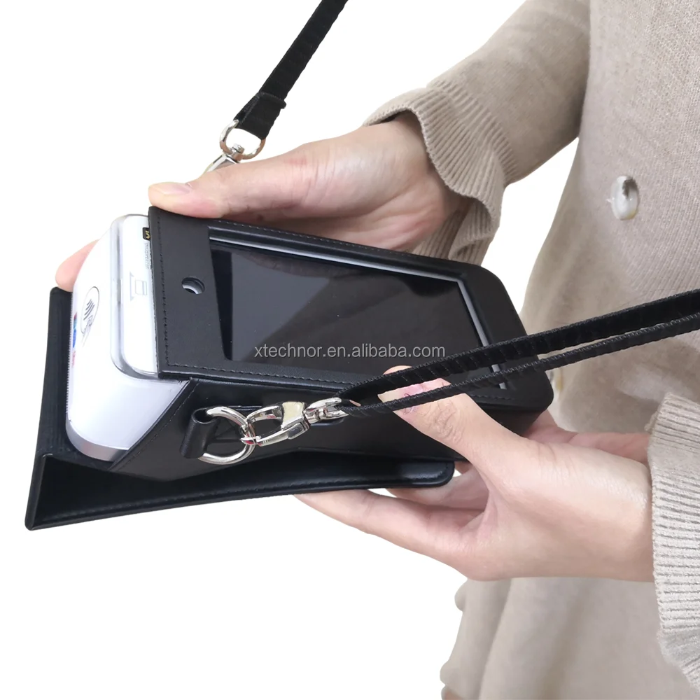 Custom Durable PU Leather Carry Case for Android POS Terminals