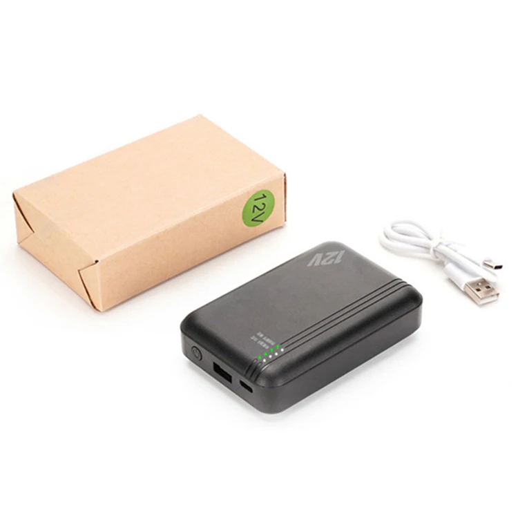 10000mah Power Bank with 12V Fan - Portable Charging Solution