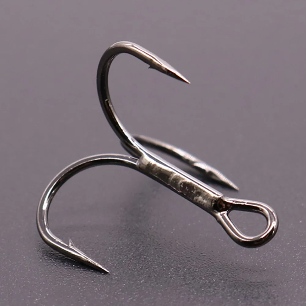 Castfun St36 Small Metal Hooks Saltwater Treble Fishing Hook - Buy ...
