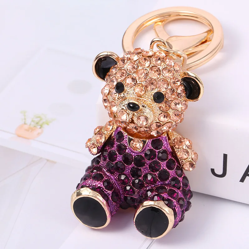 Best China Low Price Metal Bear Keychain Fine Quality Custom Charming ...