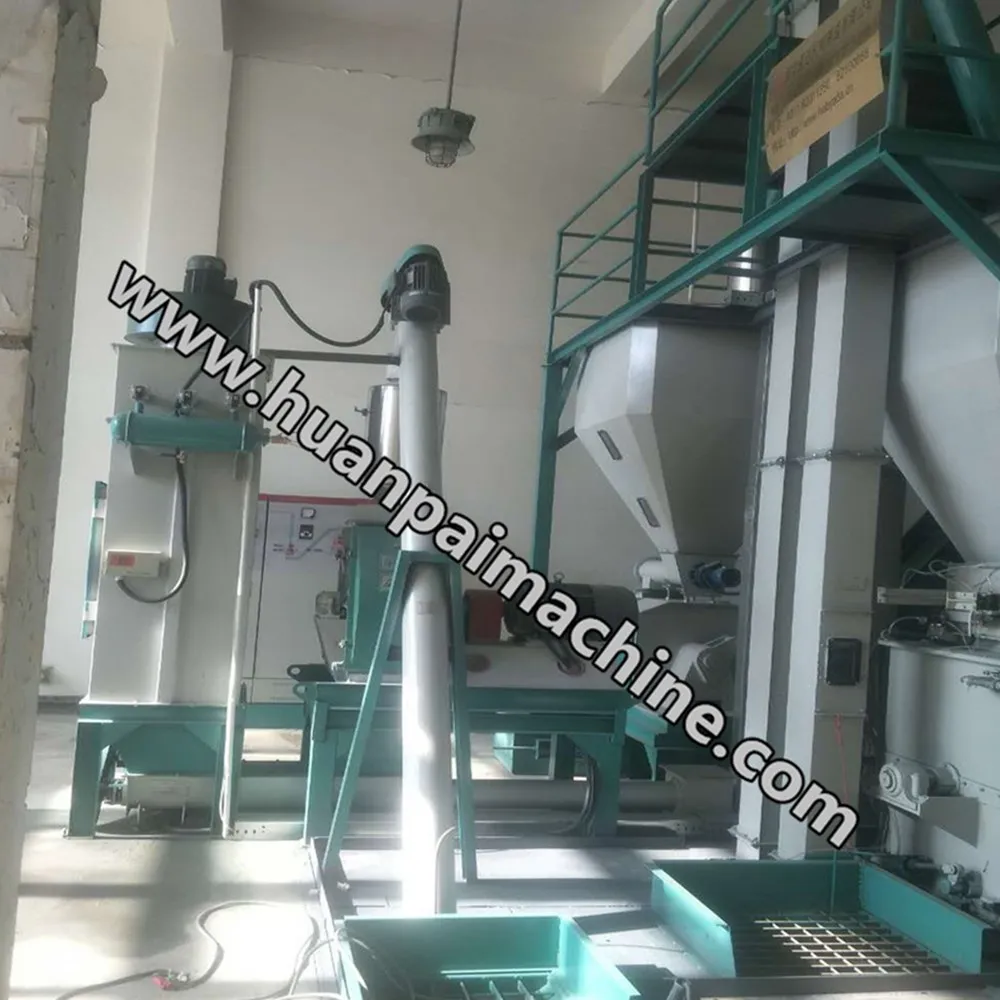 1-2TPH Animal Feed Machine Poultry Feed Specifications Feed Processing ...