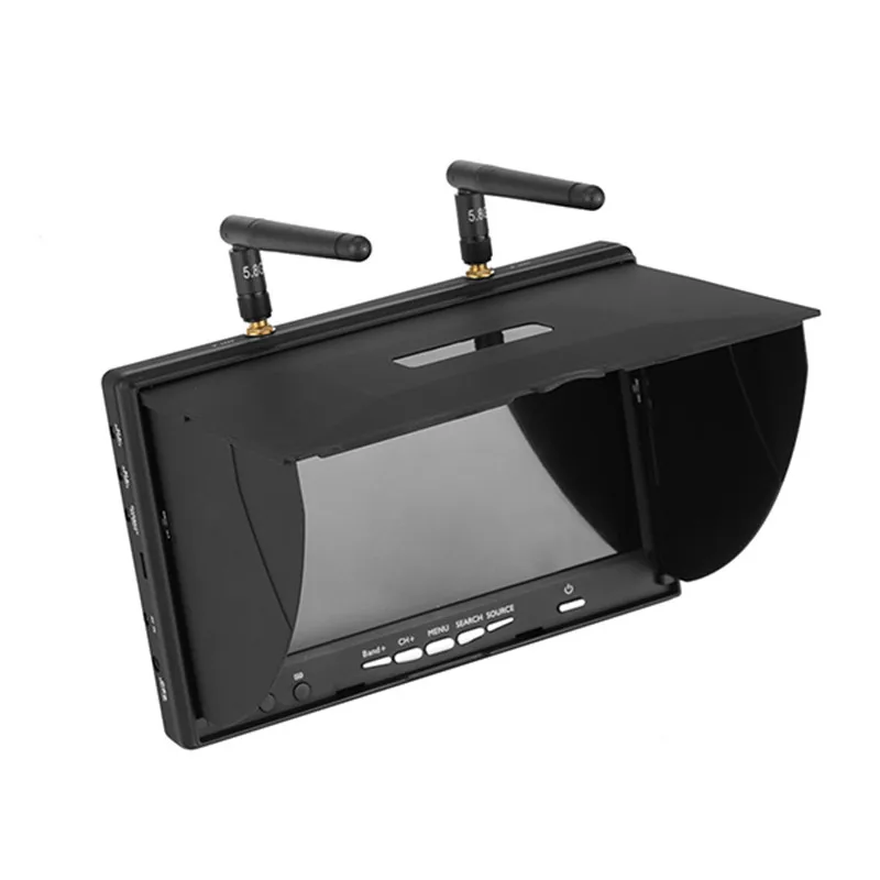 7inch Fpv Monitor Lt5802s 5.8g 800*480 Resolution 40ch Led Backlight ...