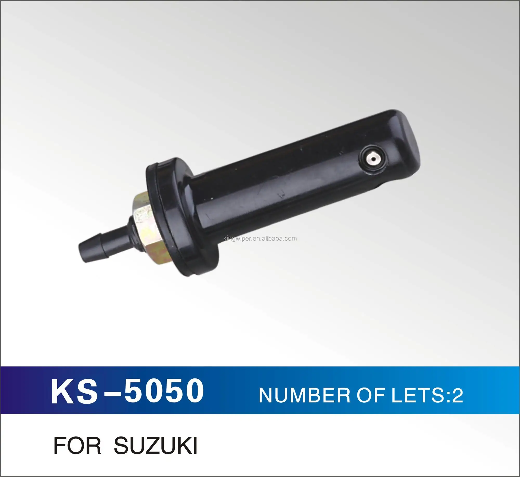 KS-5050 2 Jets Windshield Wiper Washer Spray Nozzle for Suzuki