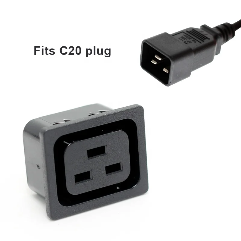 IEC Connector EN60320 C19 - Reliable Power Solutions