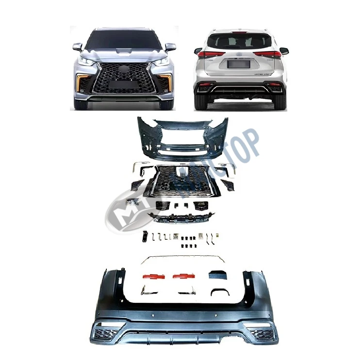 Maictop Car Accessories Facelift Front Rear Bumper Body Kit For ...